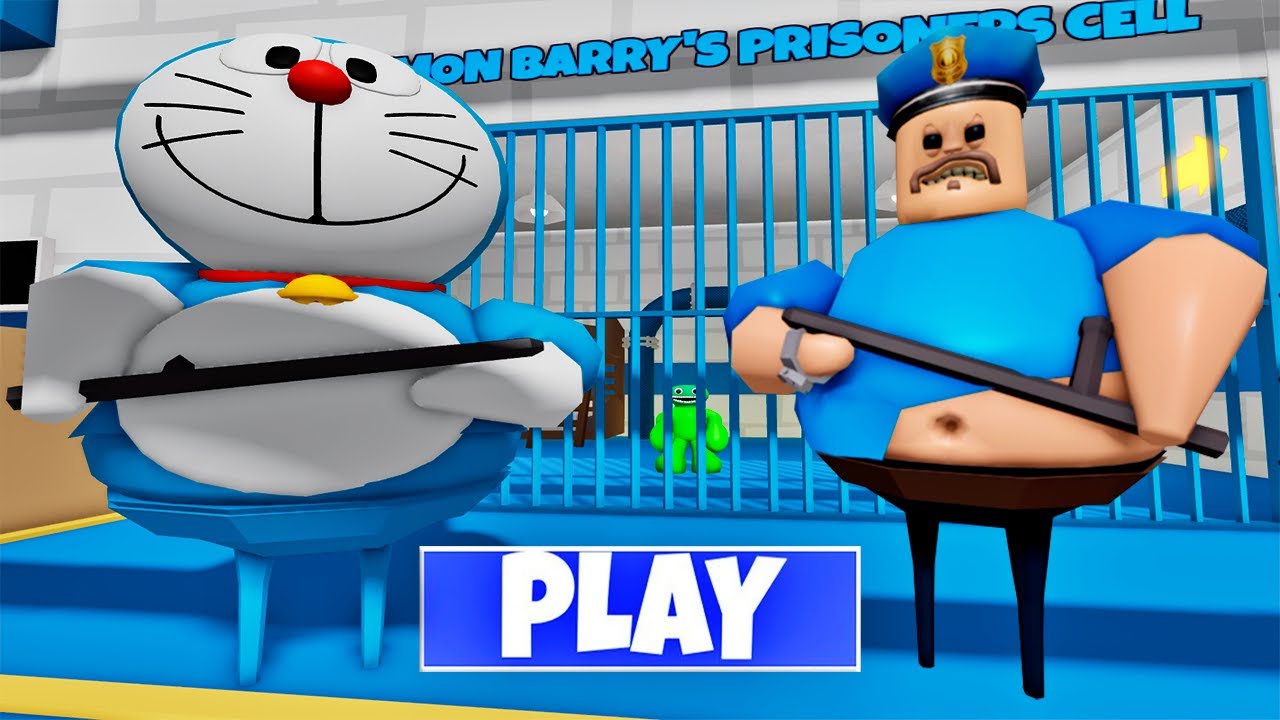 DORAEMON BARRY'S PRISON RUN! OBBY Full Gameplay #roblox - YouTube