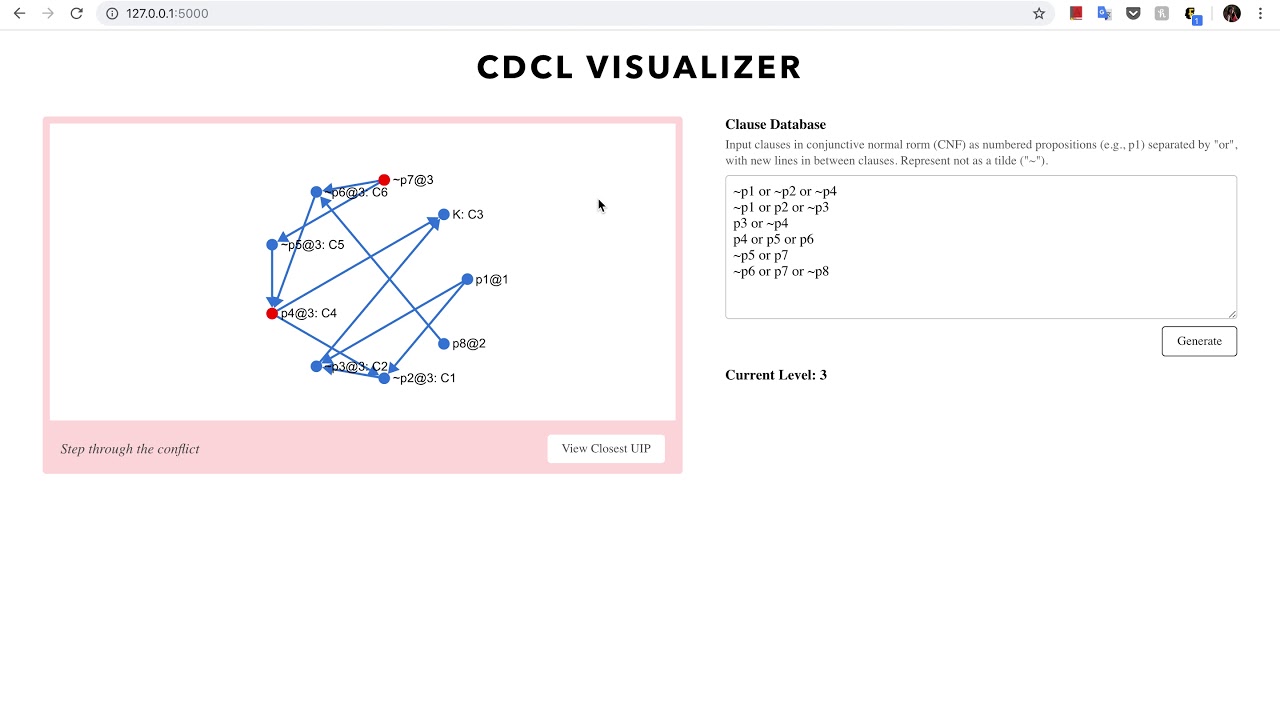 CDCL Visualization Demo - YouTube