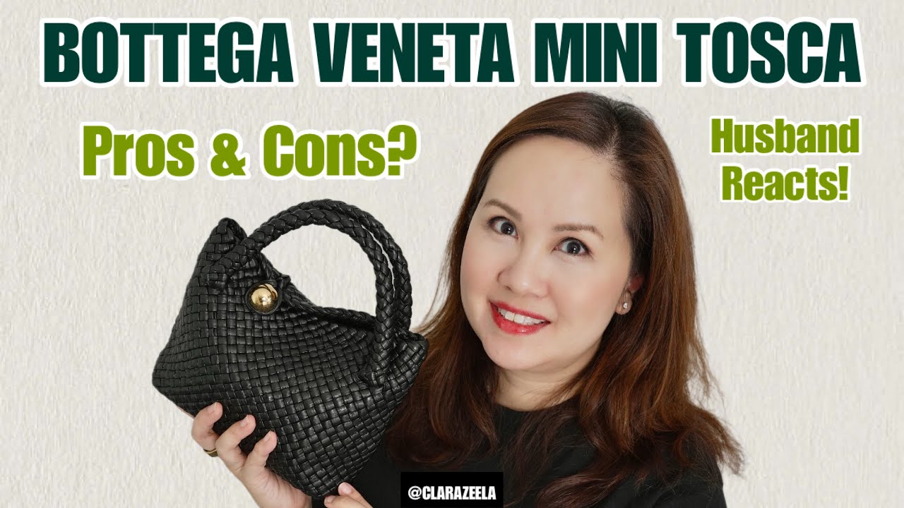 NEW Bottega Veneta Mini Tosca Bag 1st Impressions | Husband Reacts to ...