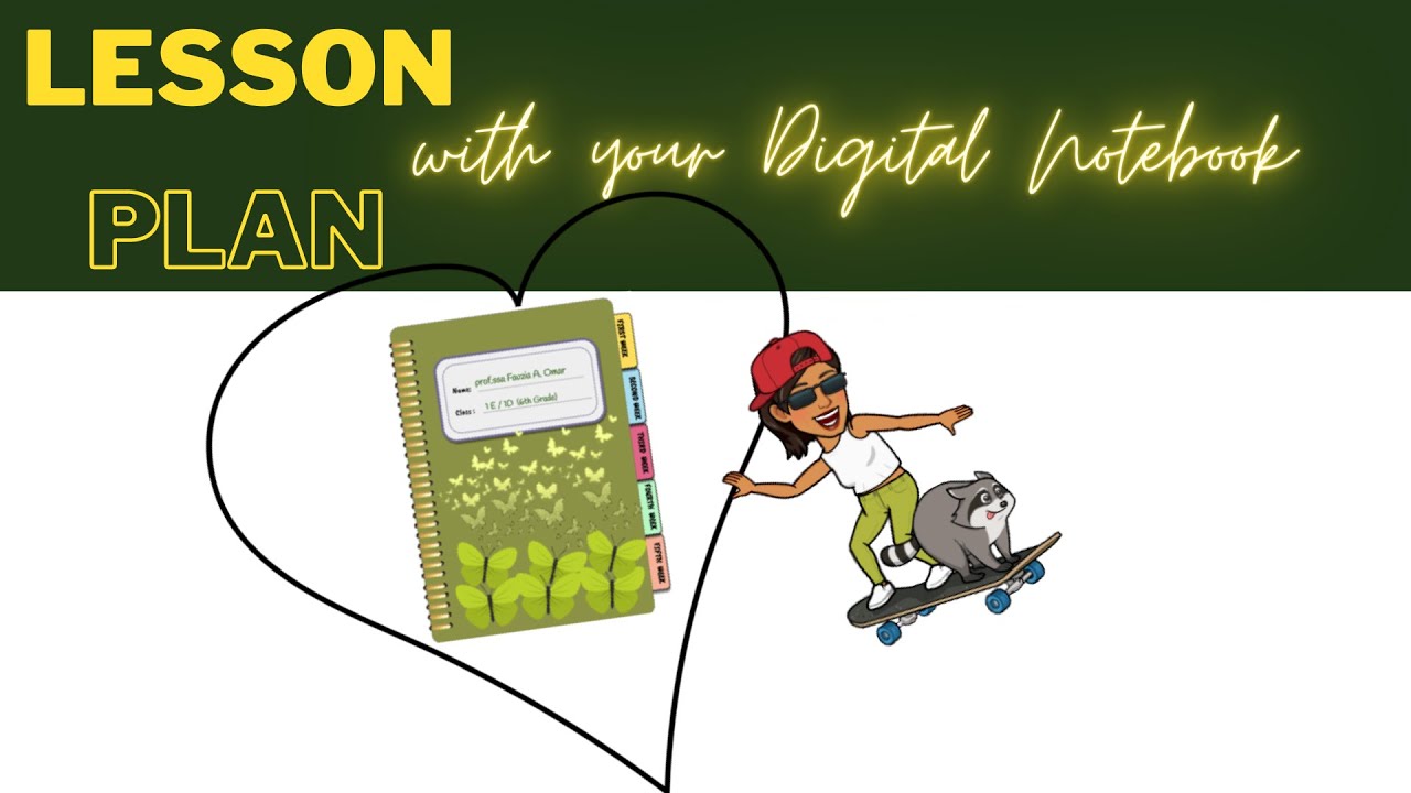 DIGITAL NOTEBOOK: LESSON PLAN THE FIRST WEEK OF SCHOOL - YouTube