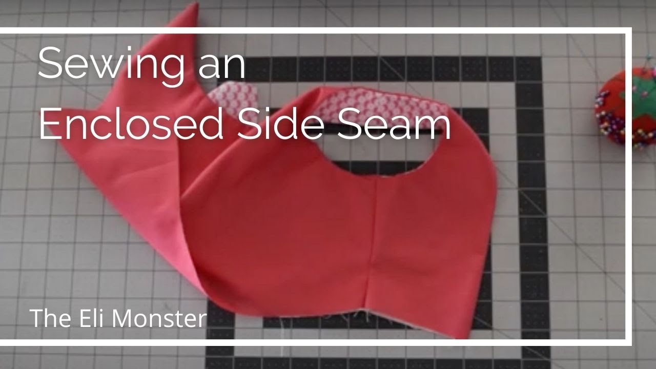 How to Sew an Enclosed Side Seam - YouTube