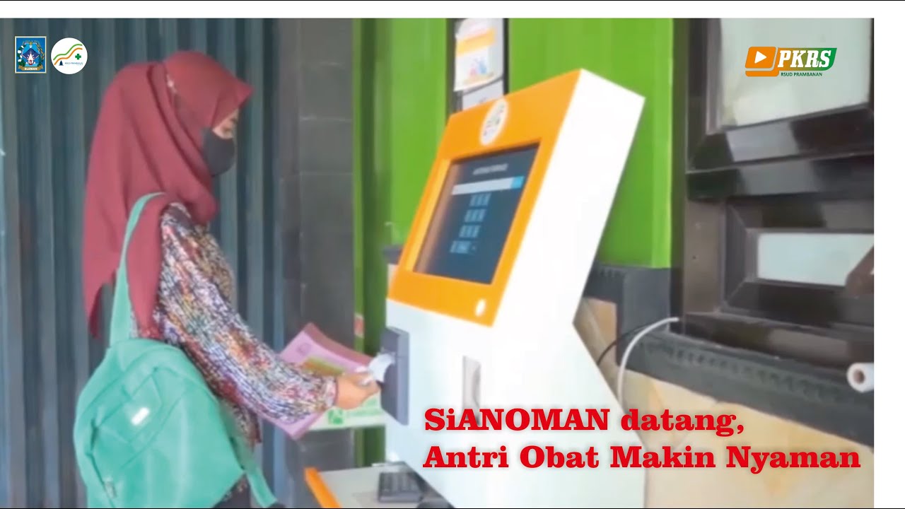 SiANOMAN datang, Antri Obat Makin Nyaman - YouTube