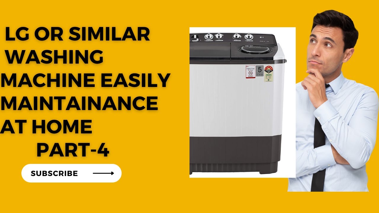 washing machine easily maintenance at home /Part 4/ - YouTube