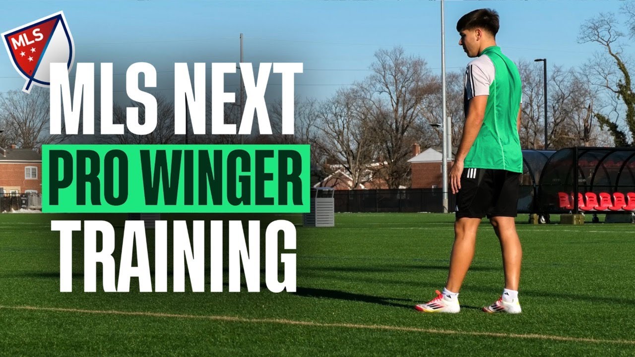 MLS Next Pro winger training! - YouTube