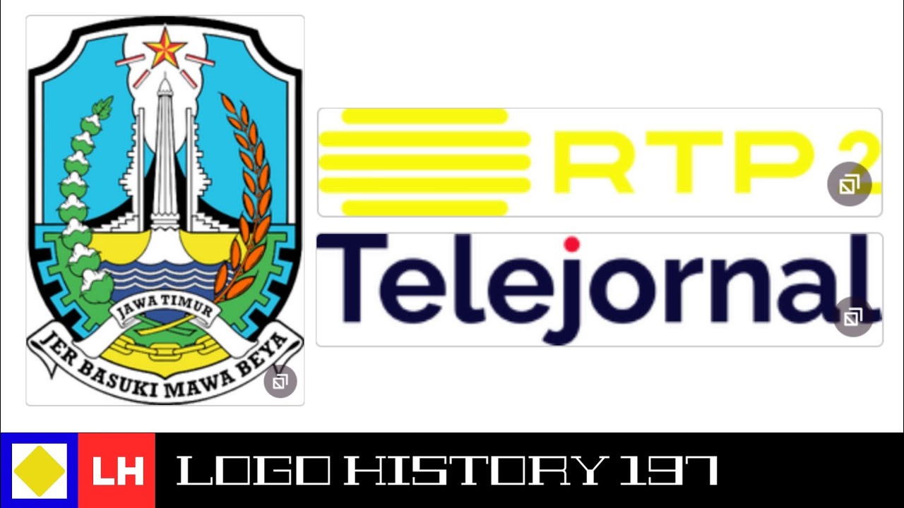 LOGO HISTORY 197: East Java, RTP2 & Telejornal (Portugal) - YouTube
