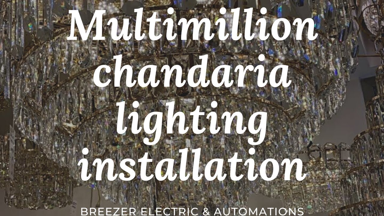 chandaria lighting installation during holiday season - YouTube