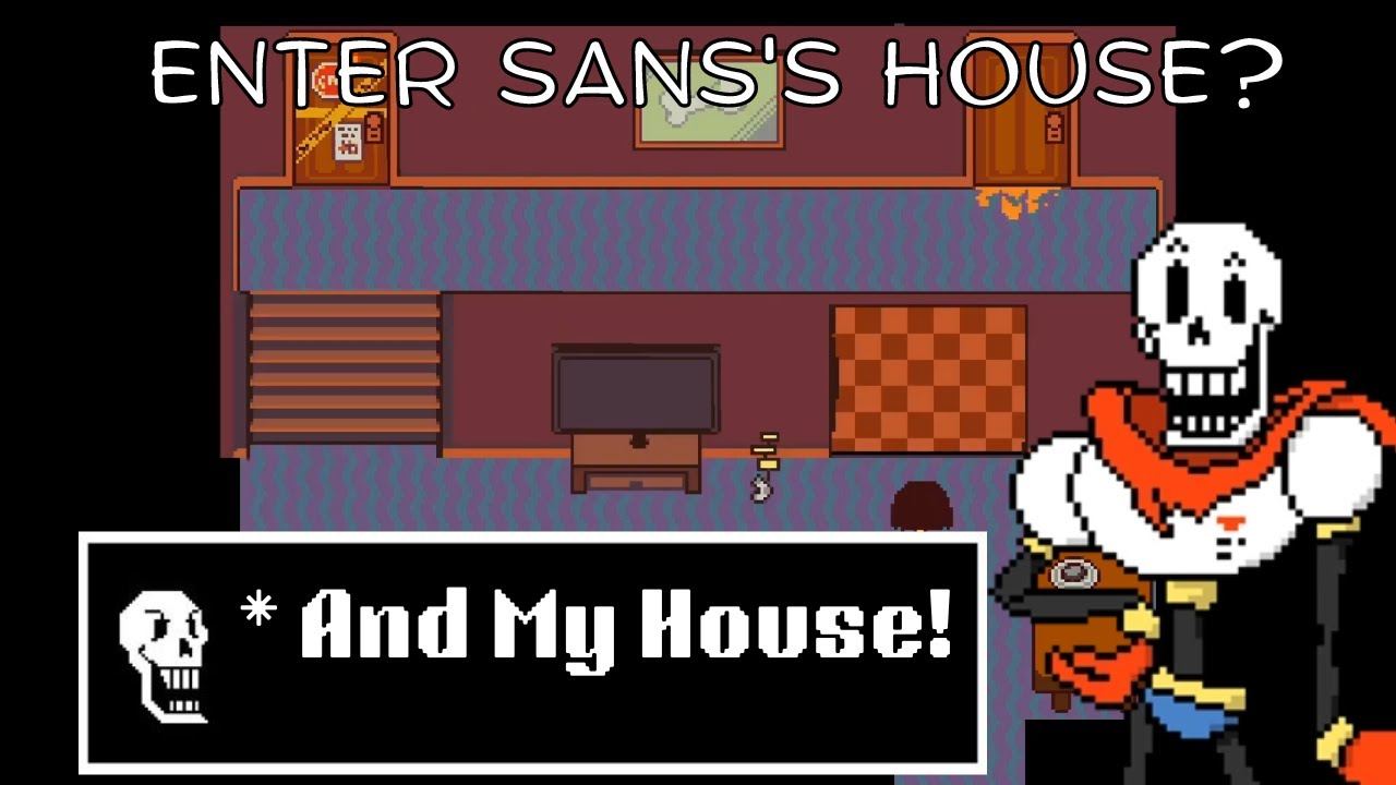 What Happens If You Enter Sans And Papyrus's House During Genocide? - YouTube