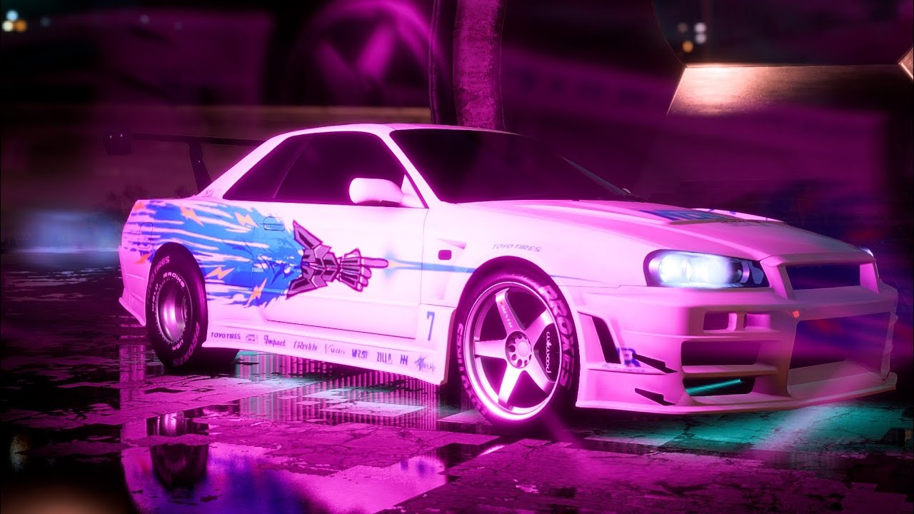 fazendo drift com o meu novo skyline... - YouTube