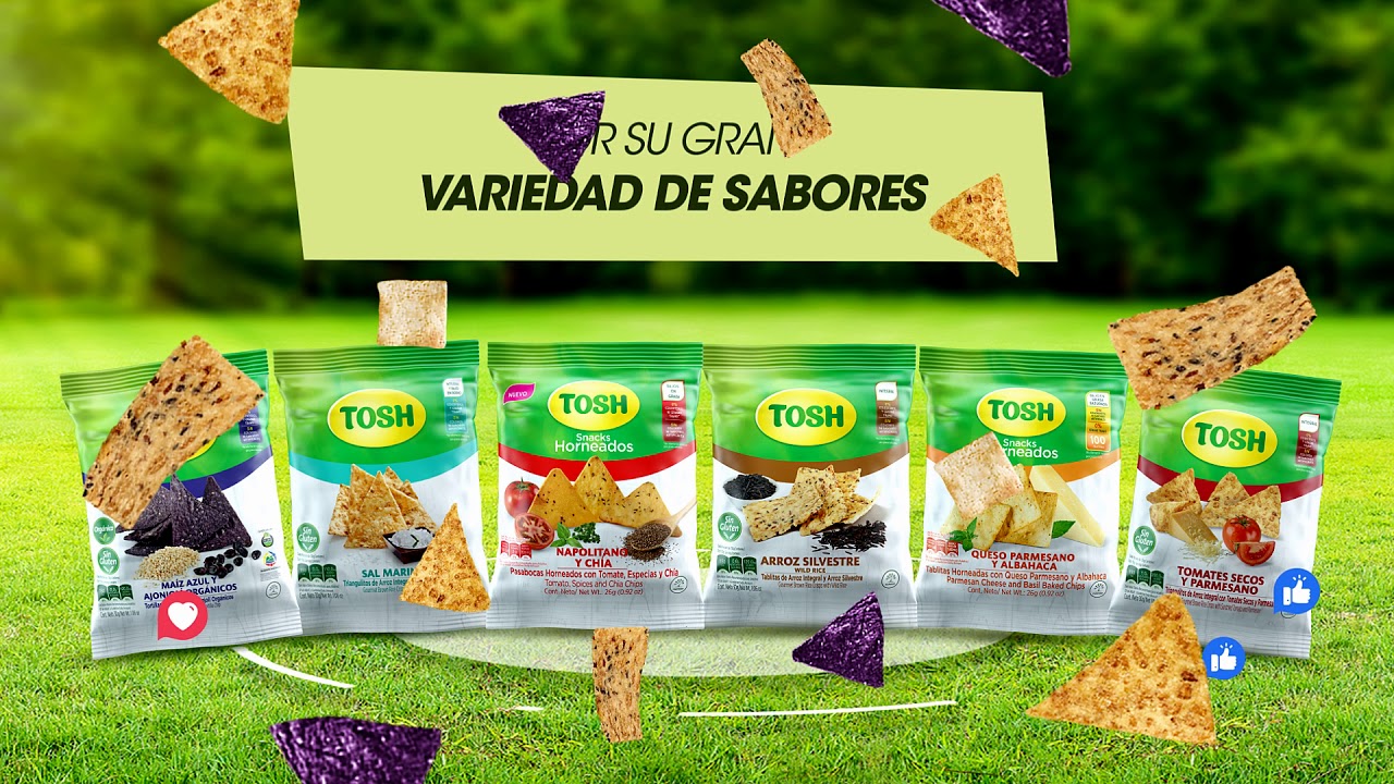 SNACKS HORNEADOS TOSH - YouTube
