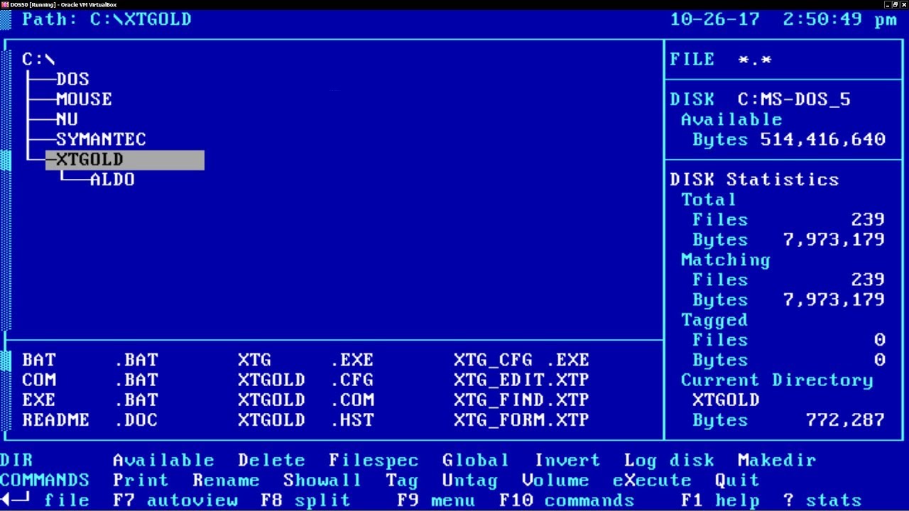 XTreePro Gold 1.3 - YouTube