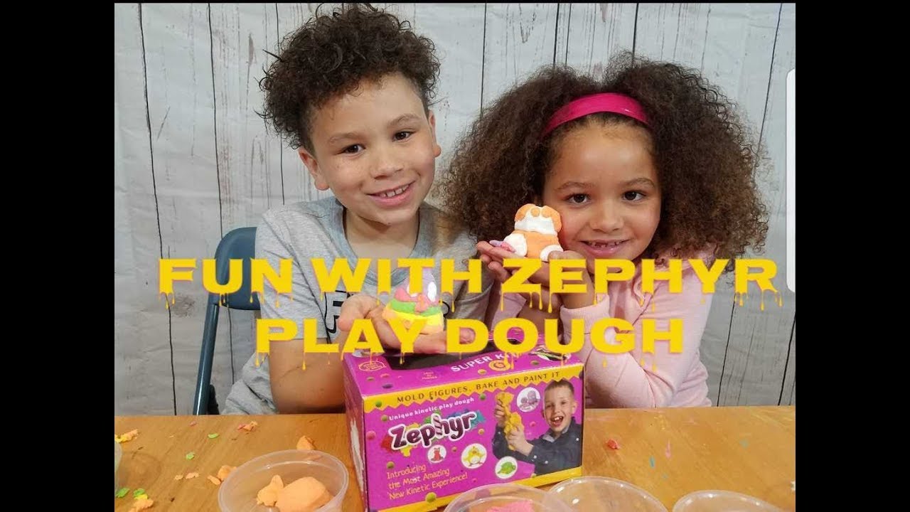Unboxing Zephyr Kinetic Play Dough - YouTube