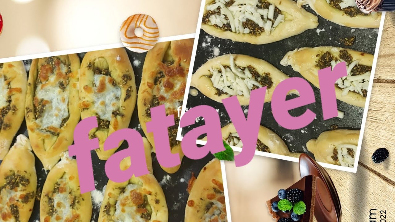 making my homemade fatayer zaatar with chesse, , - YouTube