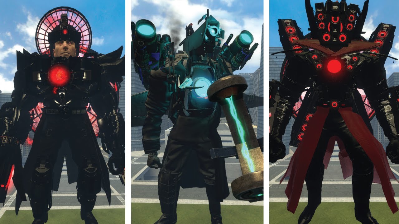 Astro hydra titan vs all Skibidi titan tvman , cameraman , speakerman ...