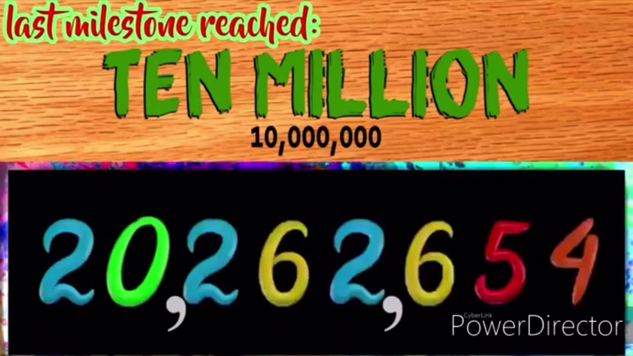 10000001 to 100000000 - YouTube