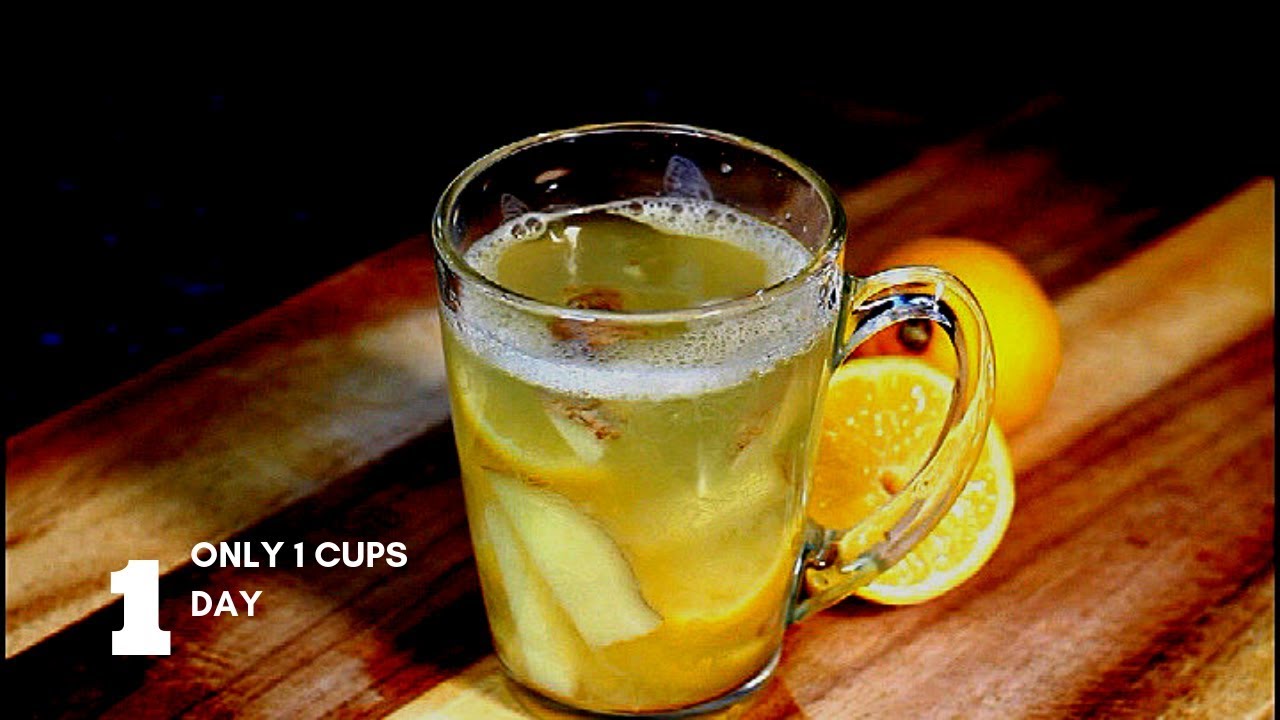 Only 1 Cups a Day for 1 Week for a Flat Stomach | GINGER & LEMON ...