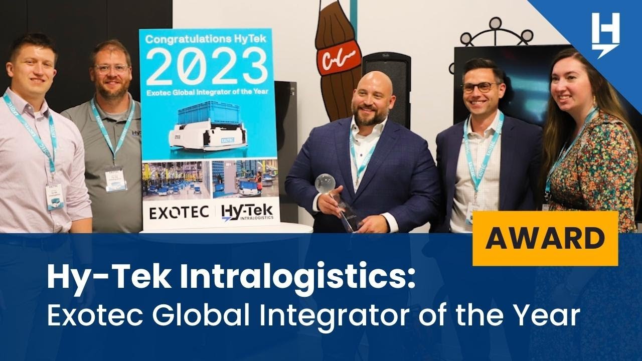 Hy-Tek Awarded 2023 Global Exotec Integrator of the Year - YouTube