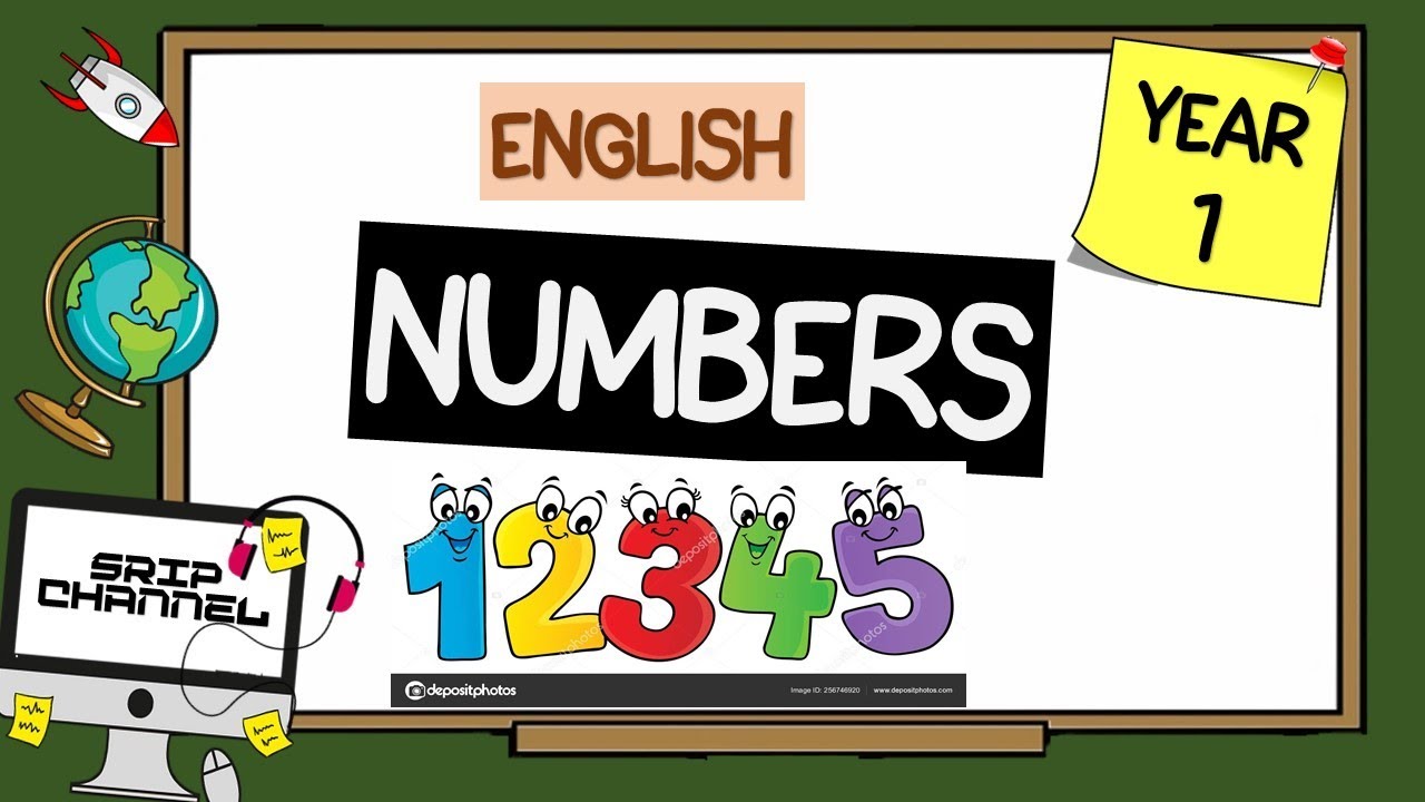Learn English year 1 | Numbers - YouTube