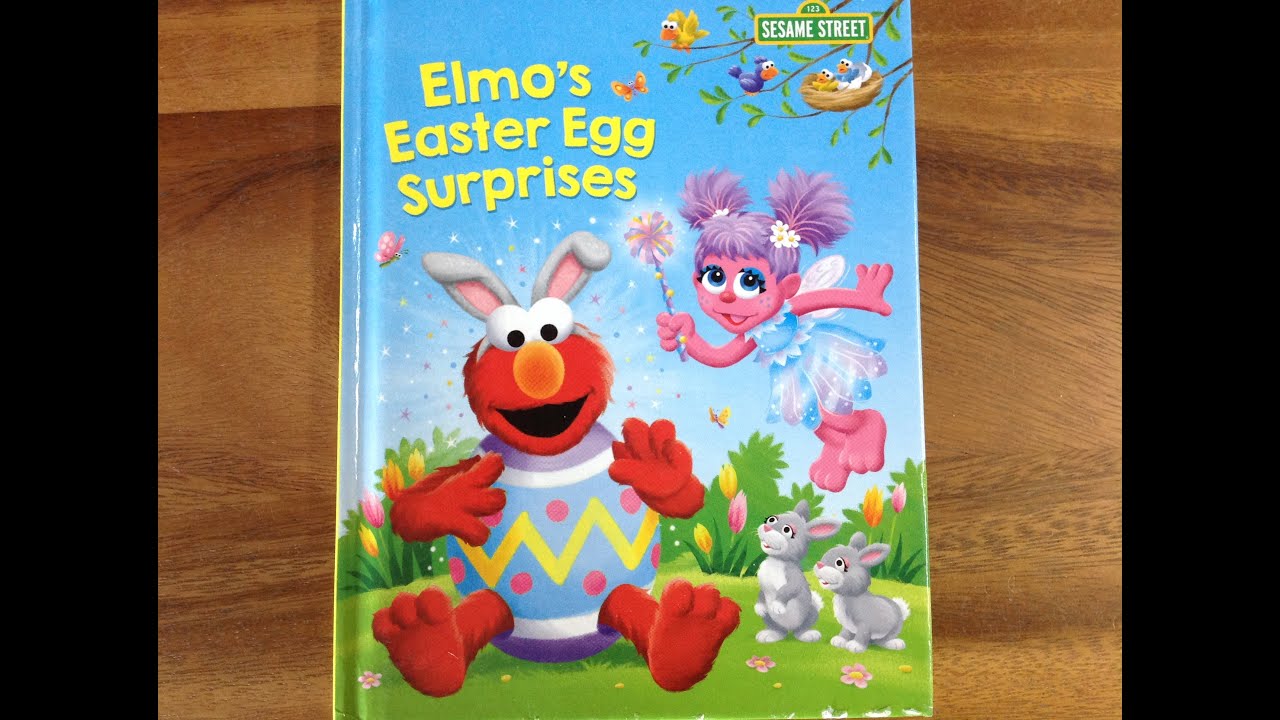 Sesame Street's Elmo's Easter Egg Surprises Read Aloud - YouTube