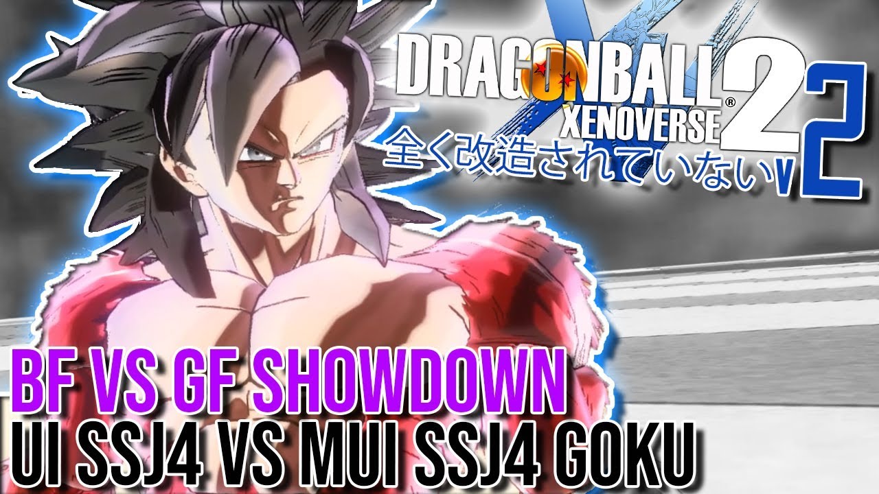 BF VS GF! UI SSJ4 VS MUI SSJ4 GOKU! | Totally NOT Modded Dragon Ball ...