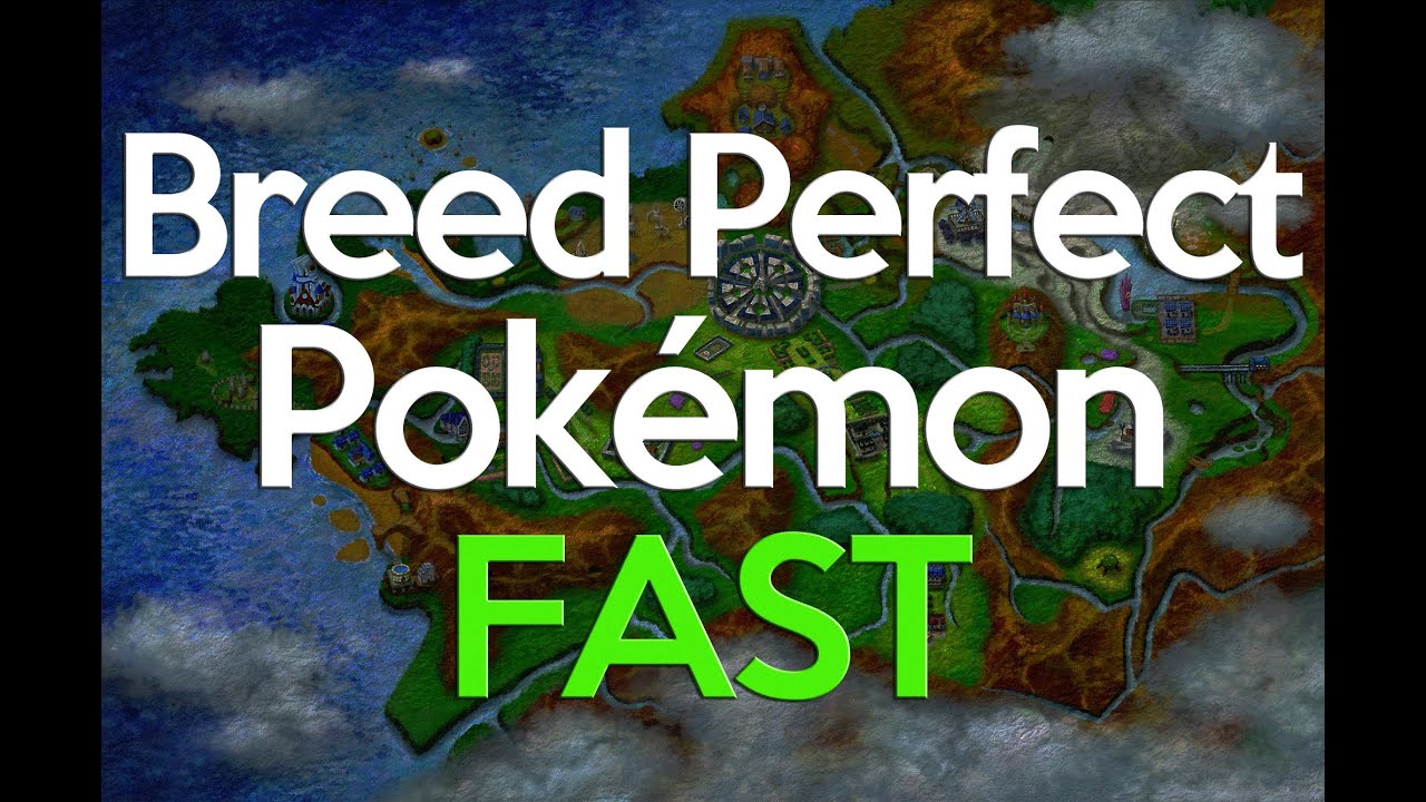 Breeding Perfect IVs Pokemon X and Y - the EASY method - YouTube