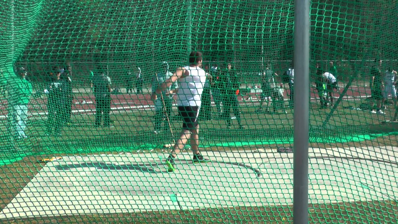 2012 UNCW Seahawk Invite Discus Tate Messmer 34.44m - YouTube