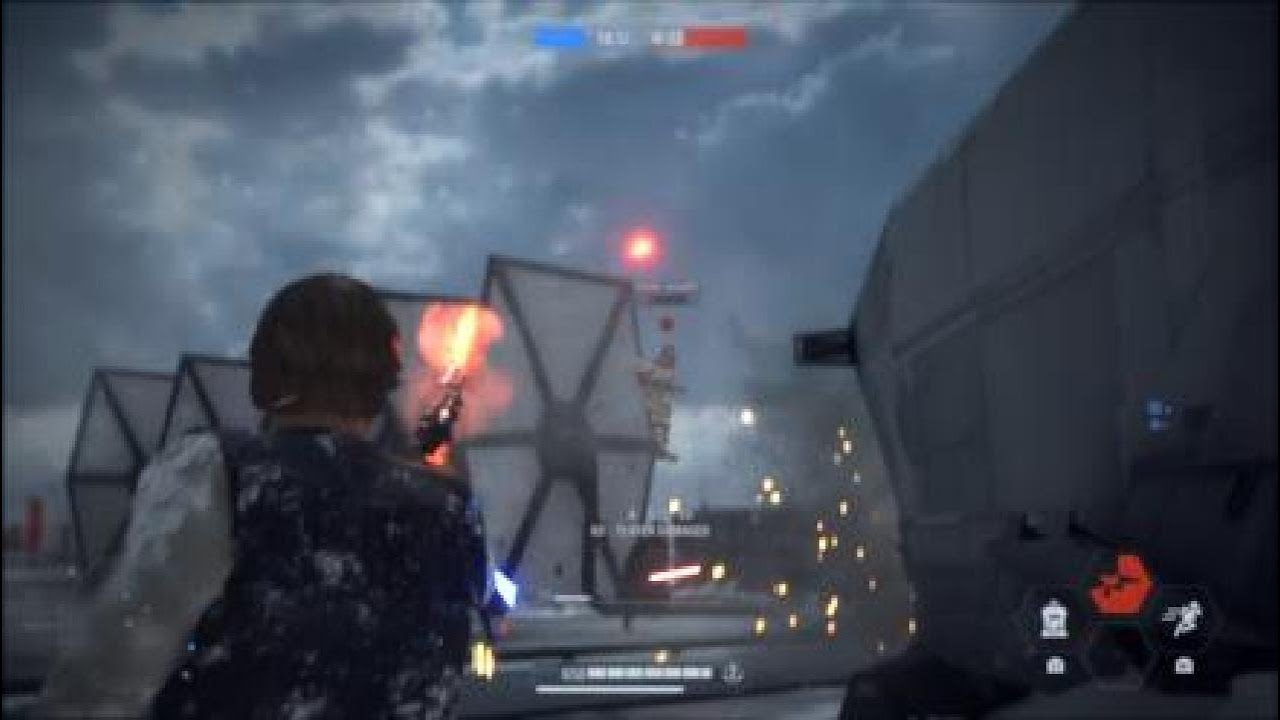 I HAD TO CARRY HARD!! MY BACK!! Star Wars Battlefront 2 (Ray, solo ...