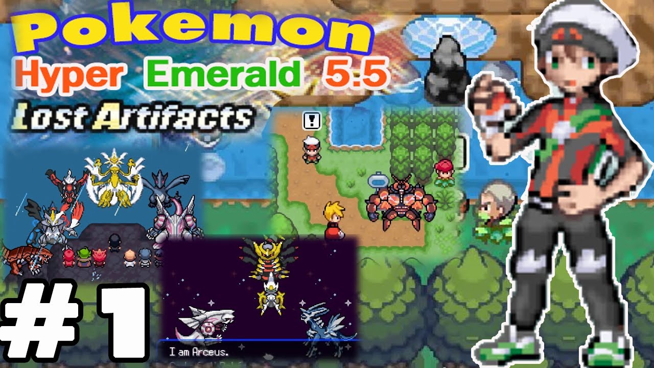 Pokemon Hyper Emerald v5.5 Lost Artifacts #1 การเดินทางครั้งใหม่ของเด็ก ...