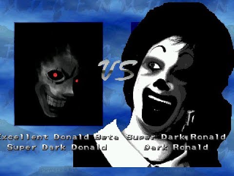 【Mugen】Excellent Donald (5.5) & Super Dark Donald vs Dark Ronald ...