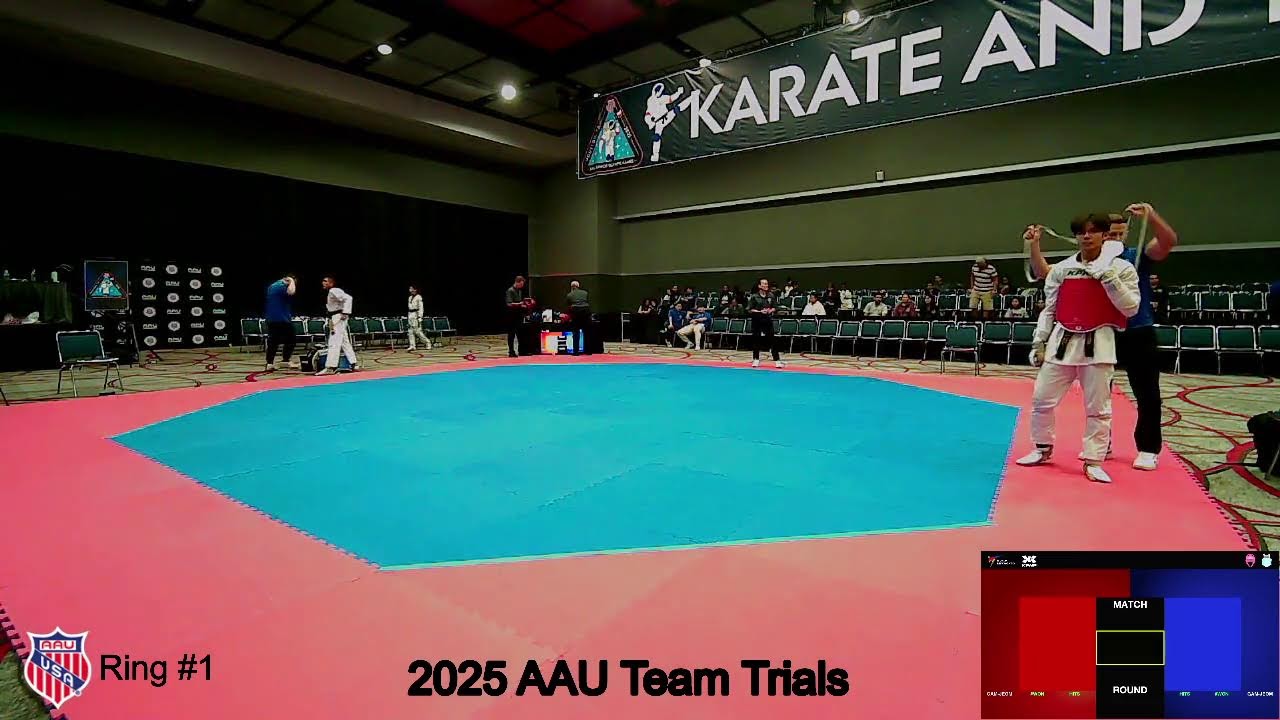 AAU TKD Team Trial 07/29/25-Ring#1 PM - YouTube