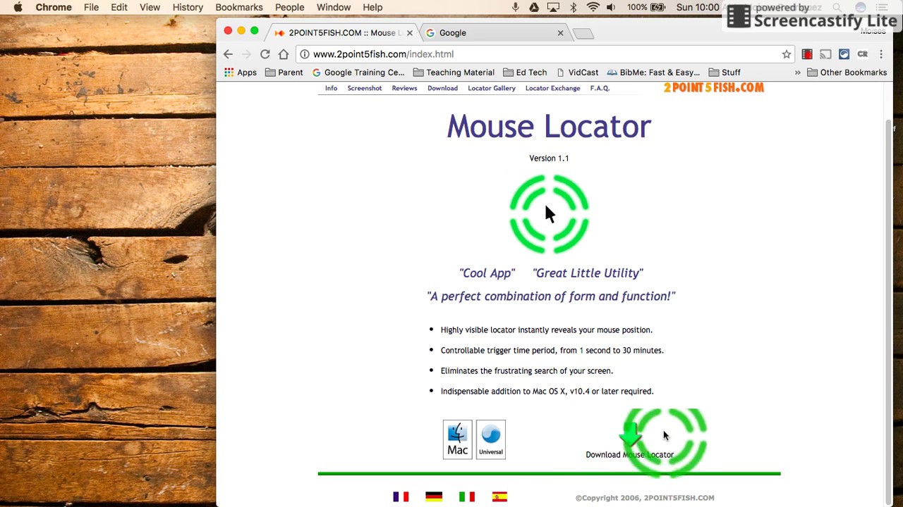 Mouse Locator - YouTube