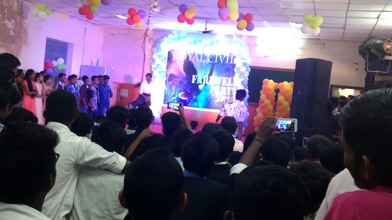 Farewell party at jngp - YouTube