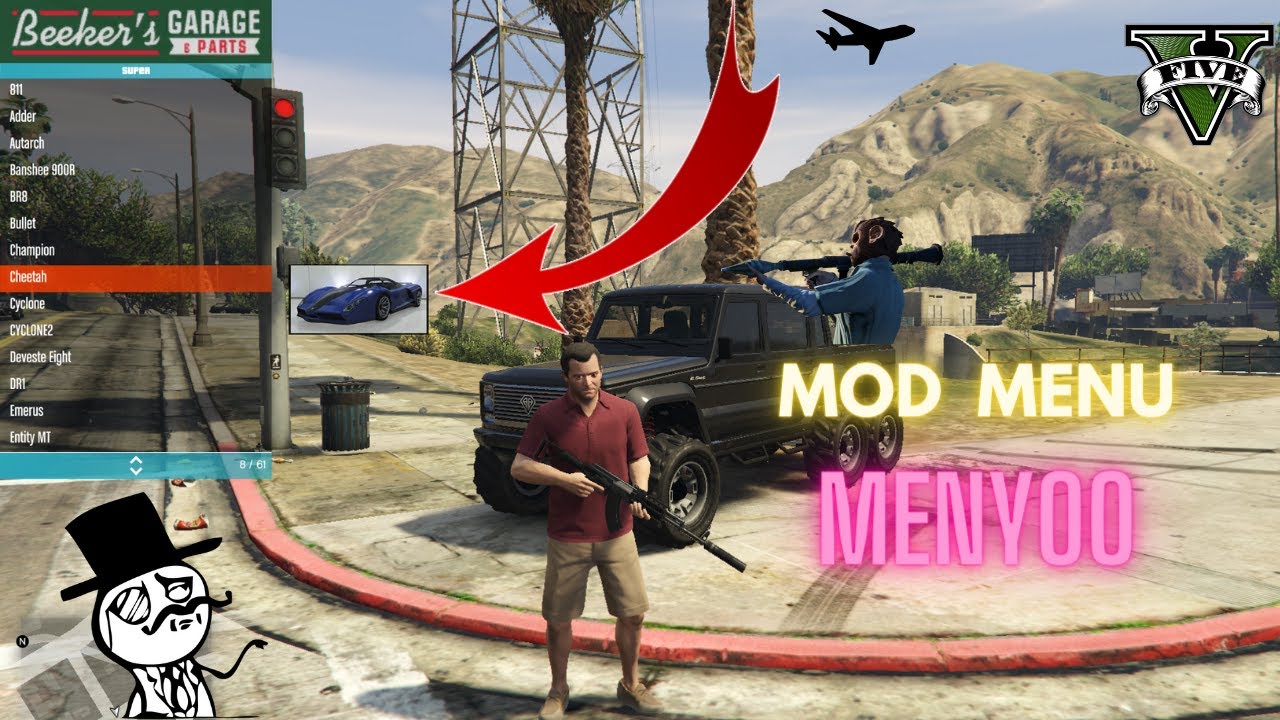 MOD MENU para GTA5 (ACTUALIZADO) MENYOO 2025 - YouTube
