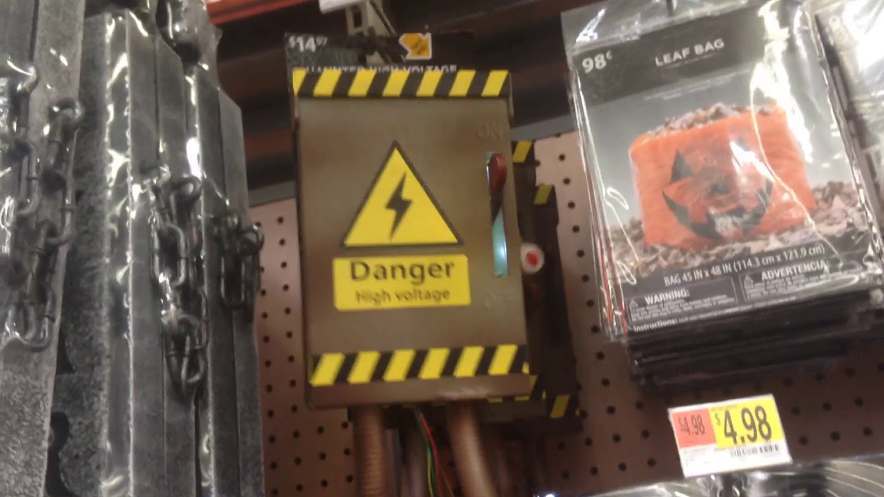 Haunted High Voltage Fuse Box - YouTube