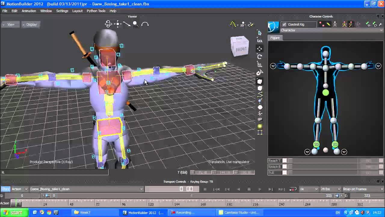 Editing Mocap in Motionbuilder Part1 - YouTube