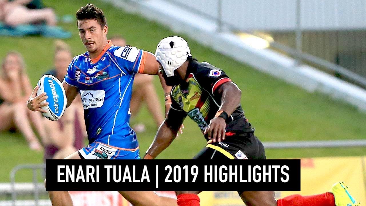 Enari Tuala | 2019 | QLD Cup Highlights - YouTube