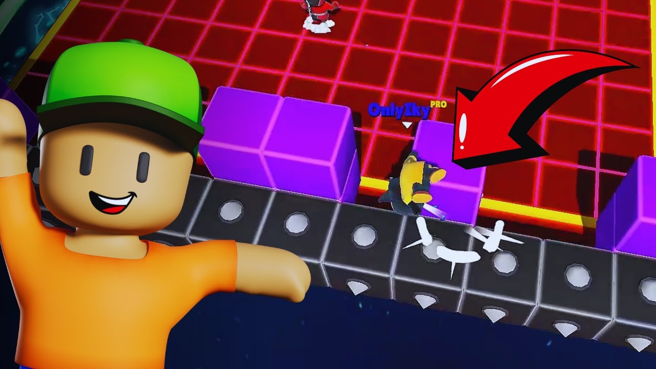 Stumble Guys: INSANE Moment ESCAPE Death - YouTube