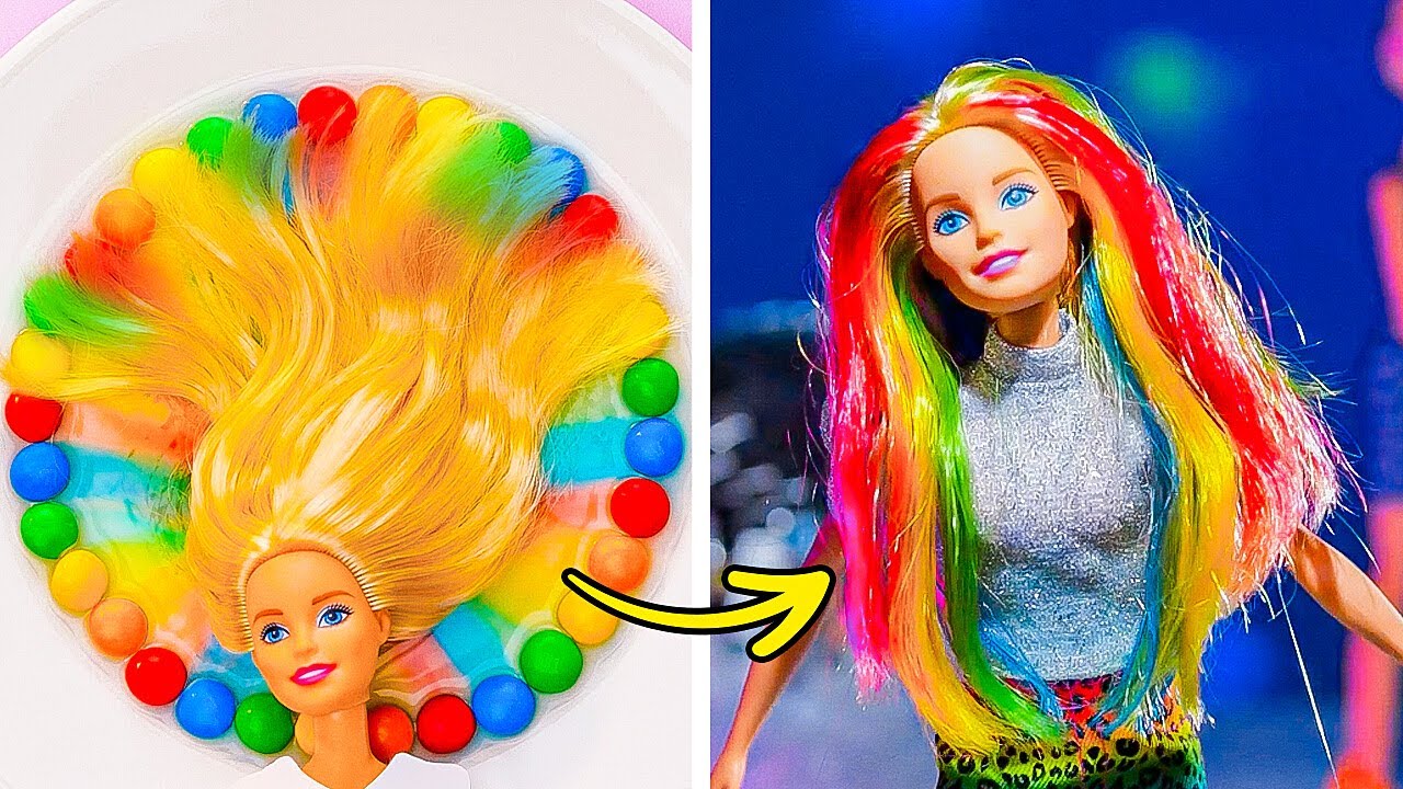 Cute Ideas and Mini Crafts for your Dolls - YouTube