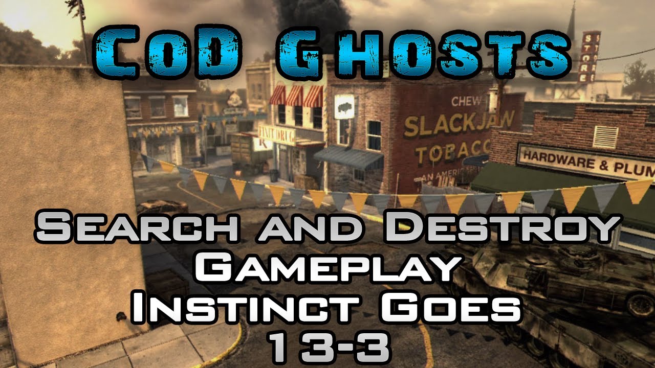 CoD: Ghosts Search and Destroy Gameplay - YouTube