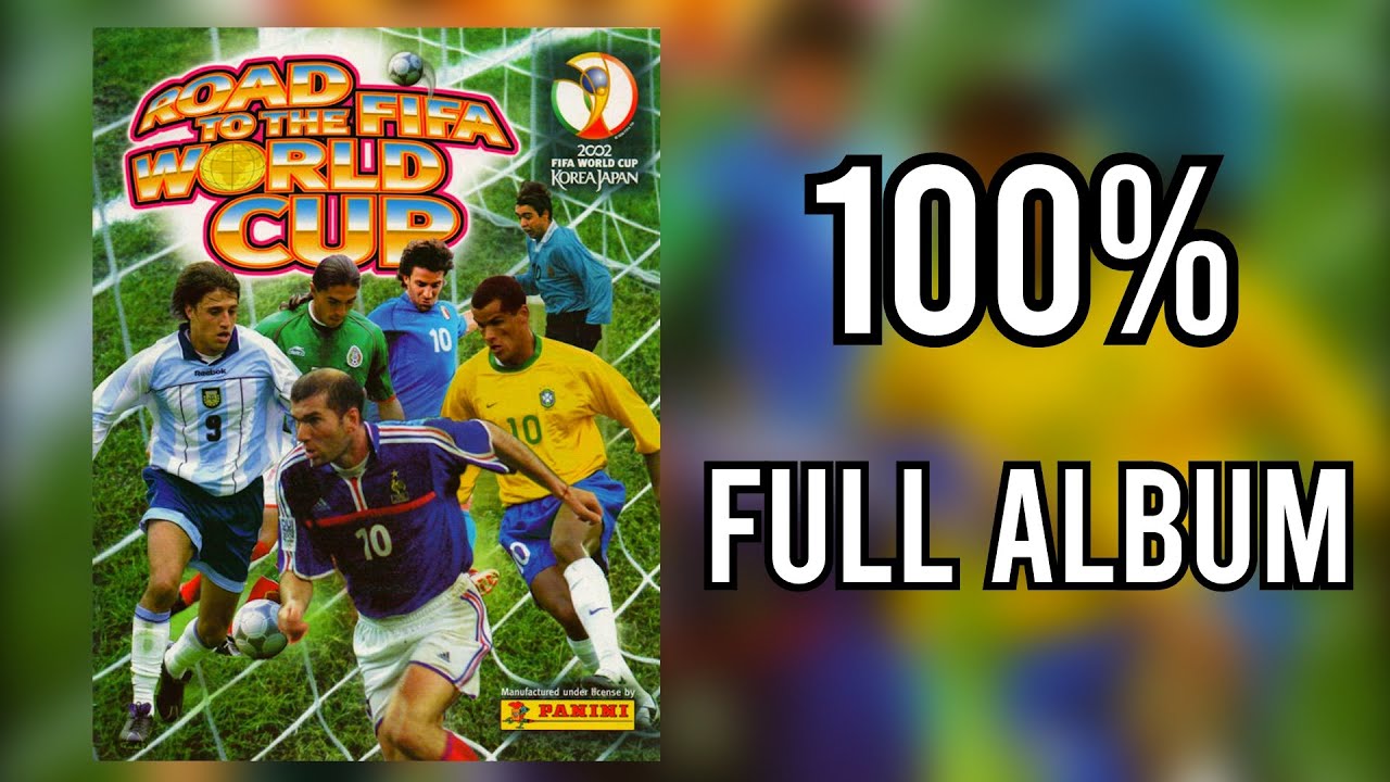 Panini Full Sticker Album Road To FIFA World Cup 2002 100% - COMPLETE ...