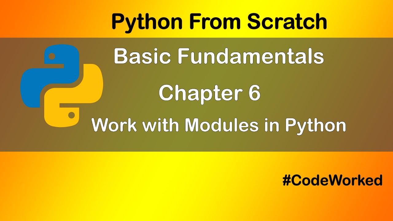 Python For Beginners Basic Fundamentals Chapter 6