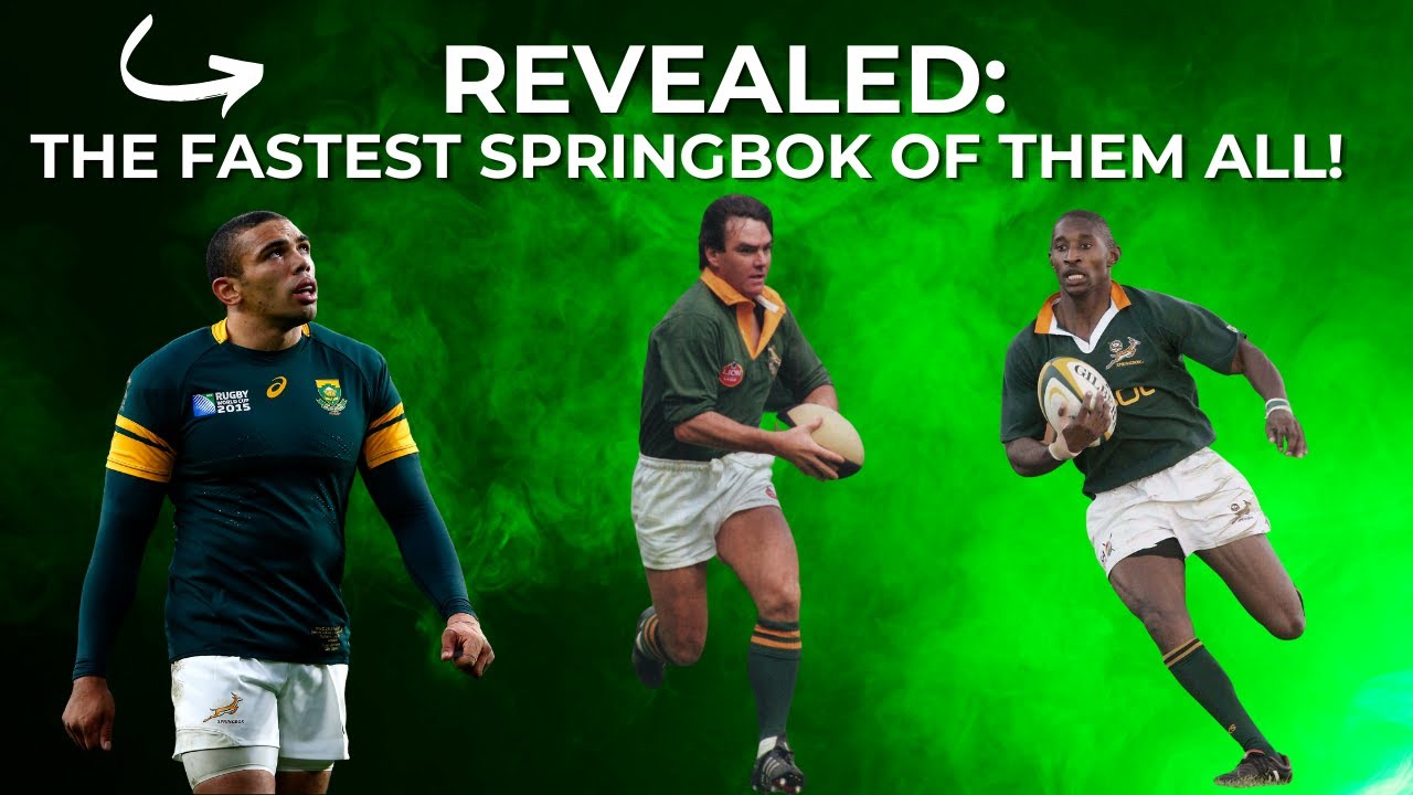 Who Is The Fastest Springbok Of All-Time? - YouTube