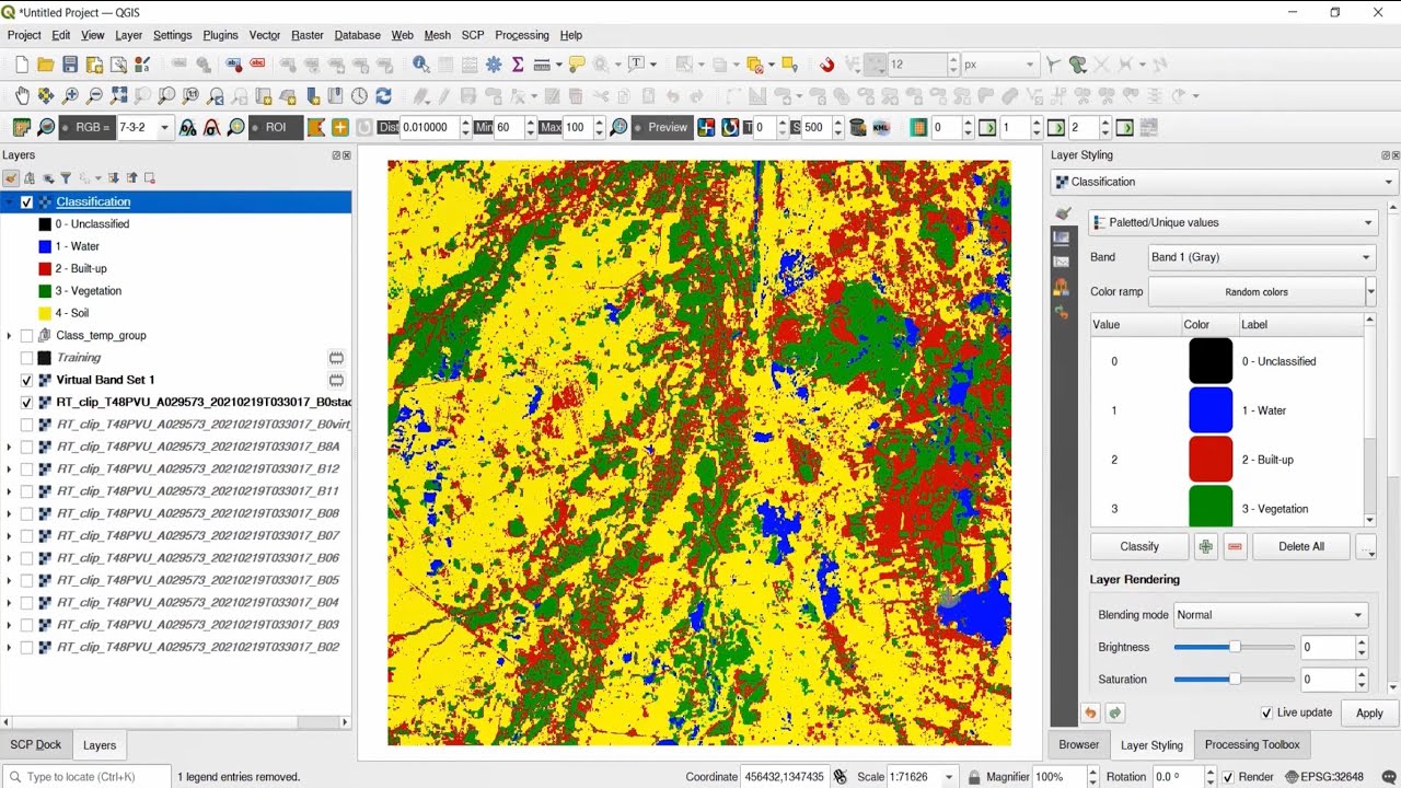 Basic RS 11. ការធ្វើចំណែកថ្នាក់តាមវិធីសាស្ត្រ Supervised Classification ...