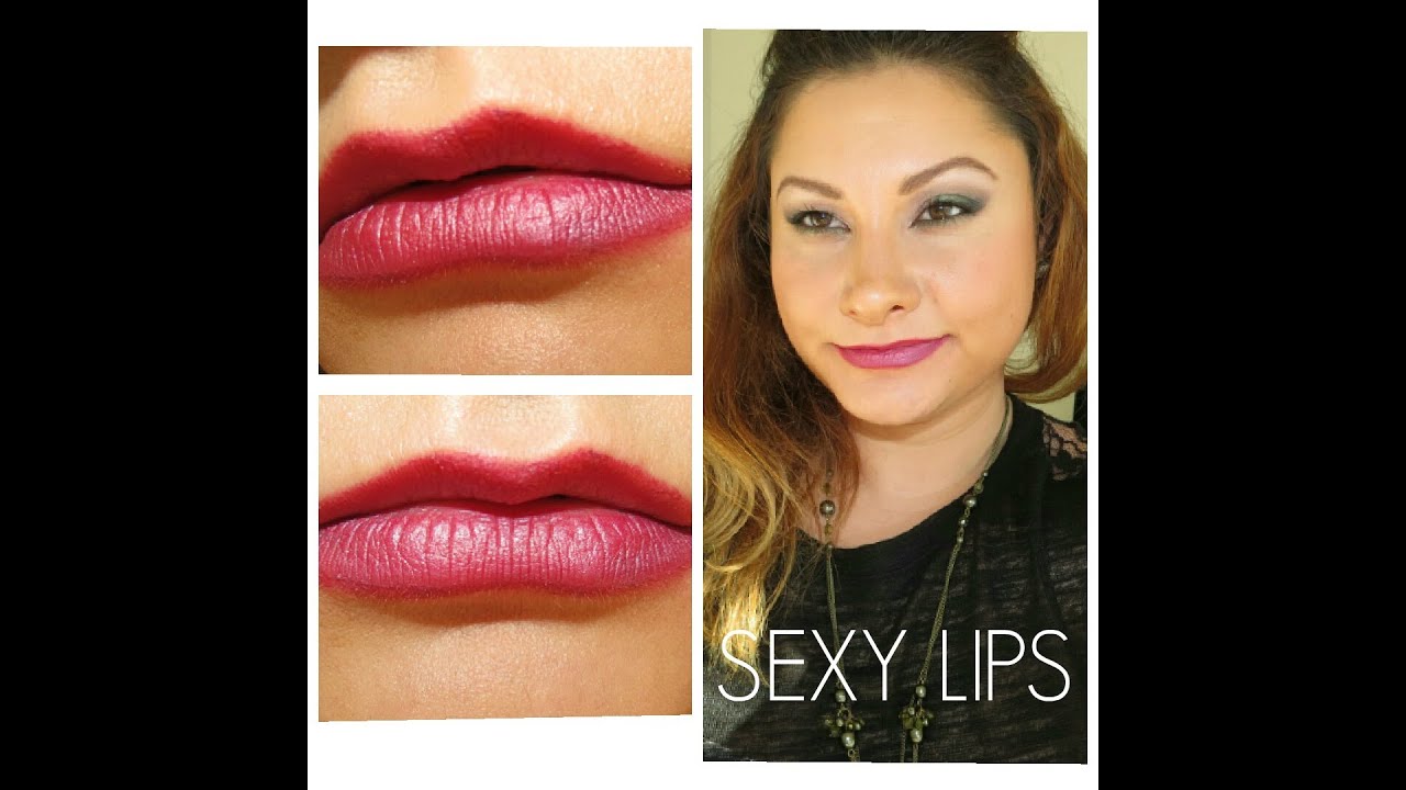 Easy Lip Tutorial : Make your lips stand out! - YouTube