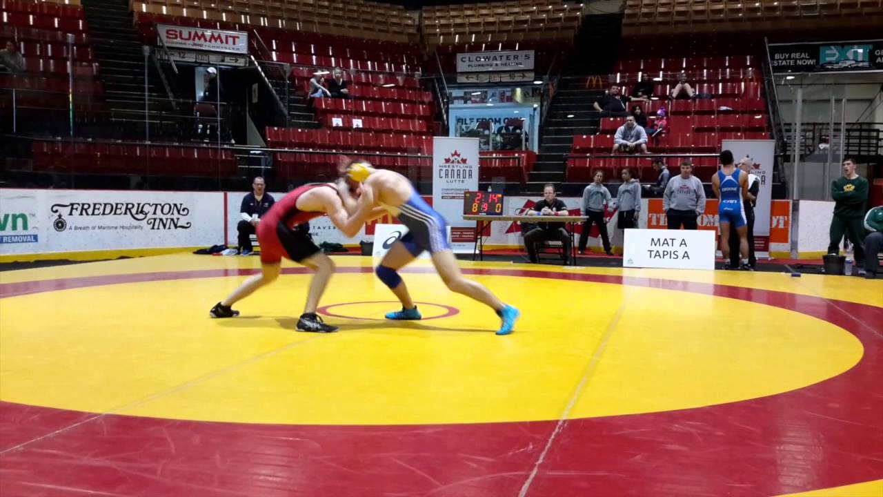 2016 Canadian Junior Championships: 74 kg Benjamin Burgess vs. Matthew ...