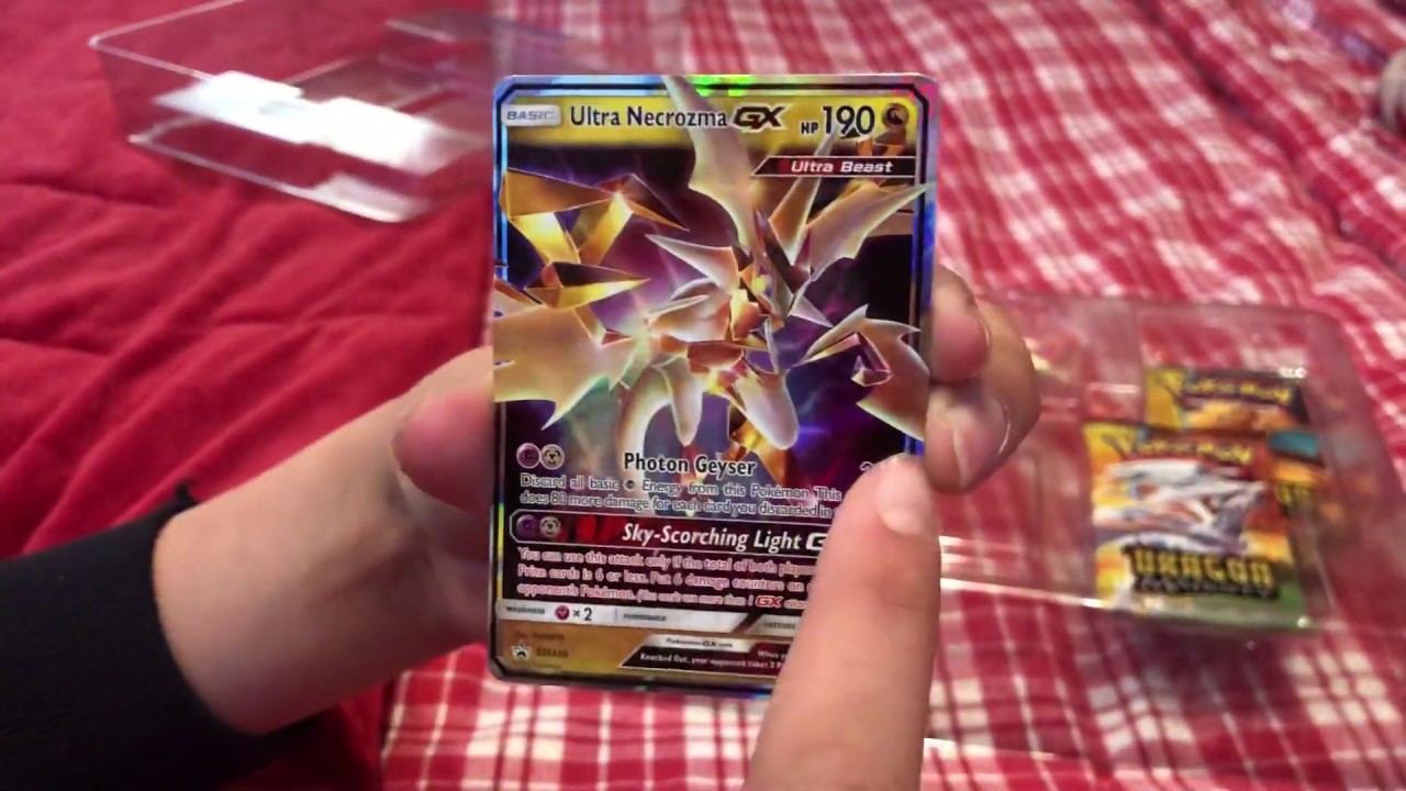 OPENING AN INSANE ULTRA NECROZMA BOX!!!! - YouTube