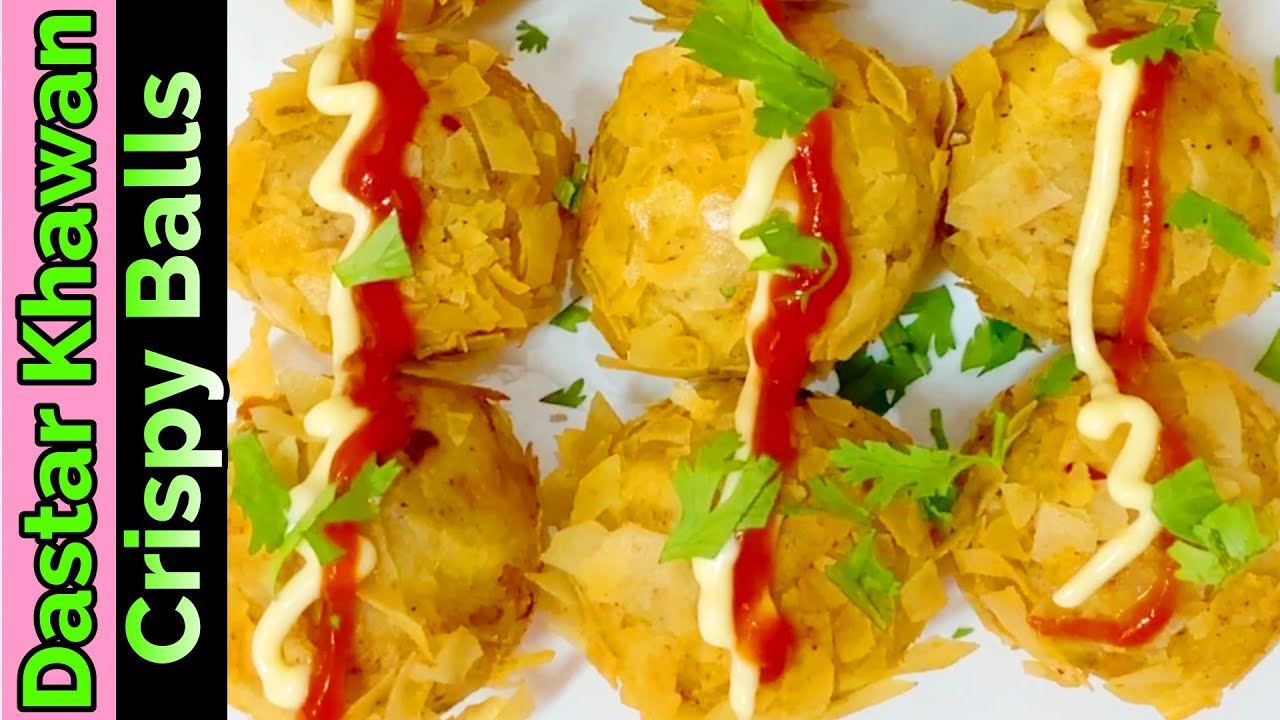 Crispy Chicken Balls Recipe by Dastar Khawan | Crispy Chicken Balls ...