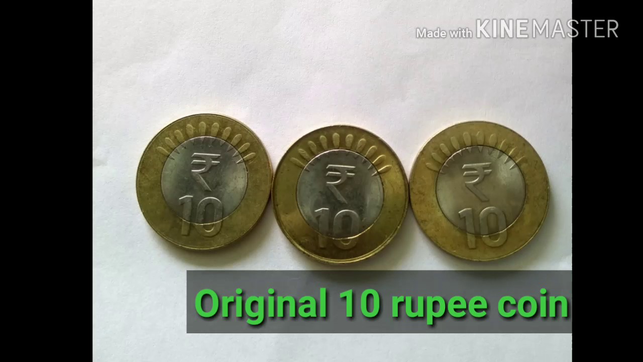 How to identify 10 rupees fake coins In Tamil differenciate fake and ...
