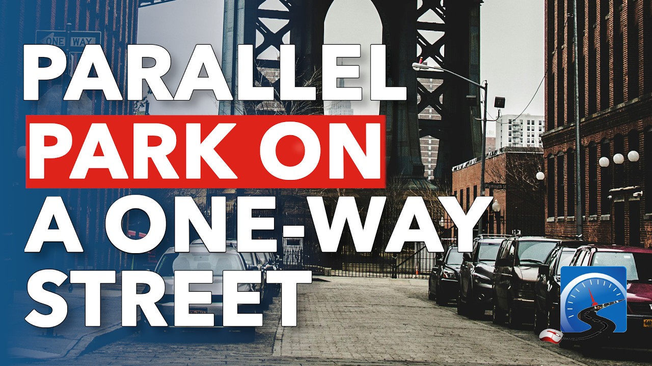 How To Parallel Park On One Way Streets - YouTube