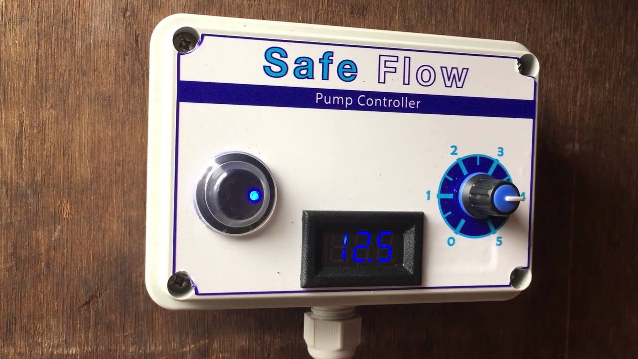 Safe Reach pump controller for window cleaning - YouTube
