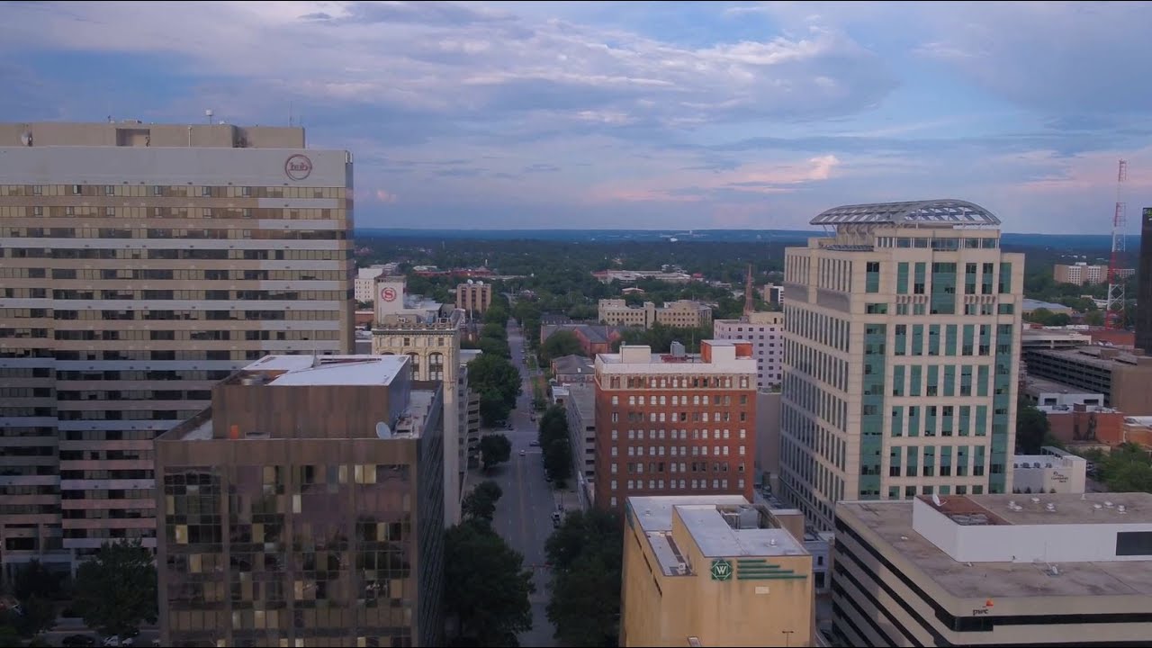 Aerial Views of Columbia (United States) - YouTube